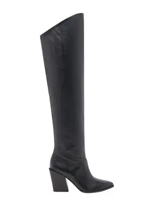 DOLCEVITA Lupin Over-the-knee Boots - Black Leather