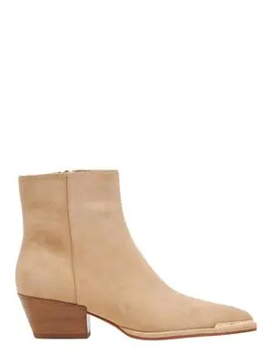 DOLCEVITA Nonah Booties - Tan Suede