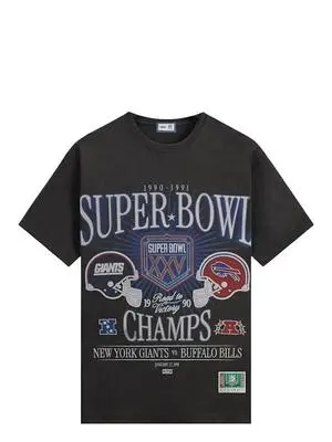 Kith X Nfl Super Bowl Vintage Bishop Tee Shirt - Black