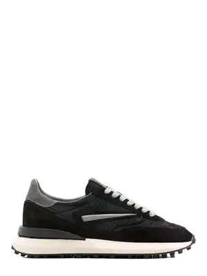 D.a.t.e. Panelled Sneakers - Black