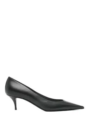 Amina Muaddi Barbara Heeled Pumps - Black