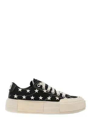 CONVERSE Star-print Platform Sneakers - Black