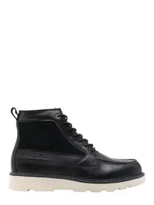 Timberland Panelled Lace-up Boots - Black
