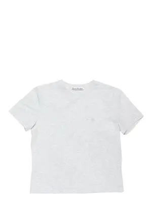 Acne Studios Logo-plaque Short-sleeve T-shirt - Grey