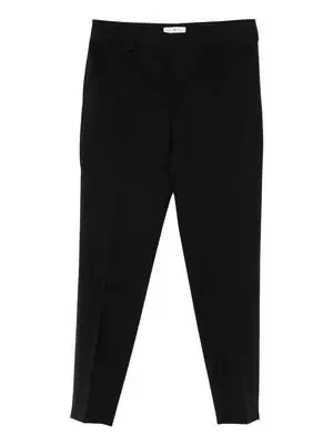 PT TORINO Pressed-crease Trousers - Black