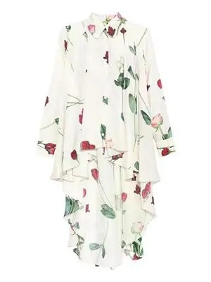 Antonio Marras Floral-print Blouse - Neutrals
