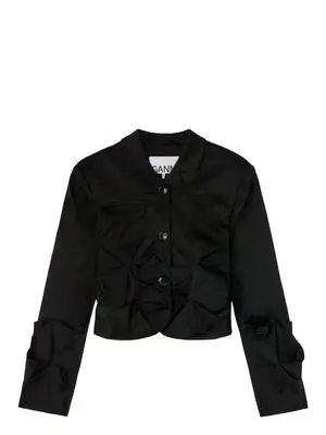 GANNI Ruched Jacket