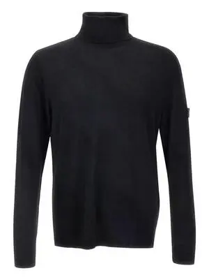 Peuterey Knitted Roll Neck Sweater - Black