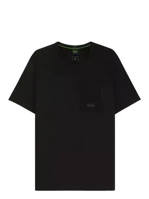 BOSS Tee Urban Tech T-shirt - Black