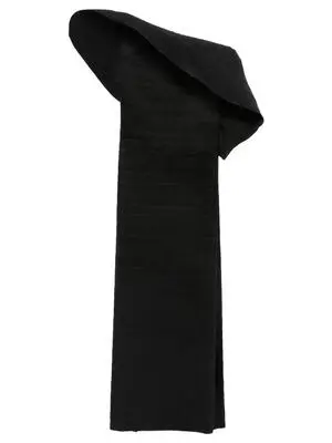 Magda Butrym One-shoulder Maxi Dress - Black