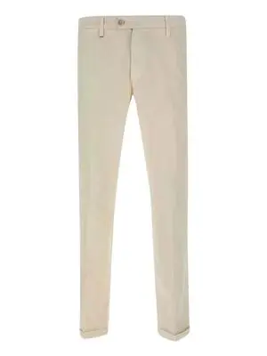 RE-HASH Metallic Patch Trousers - Neutrals