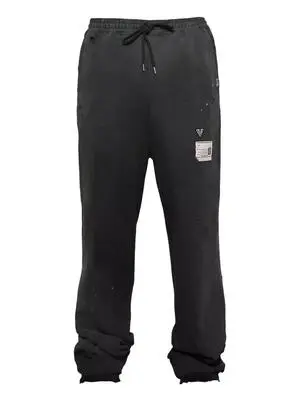 Mihara Yasuhiro Distressed Track Pants - Black