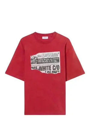 Off-White Graphic-print T-shirt - Red