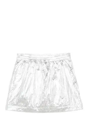 MEDEEA Elasticated Waist Mini Skirt