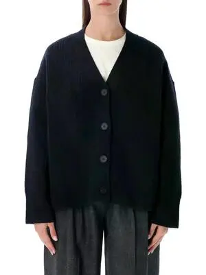 Studio Nicholson Buttoned Merino Cardigan - Blue