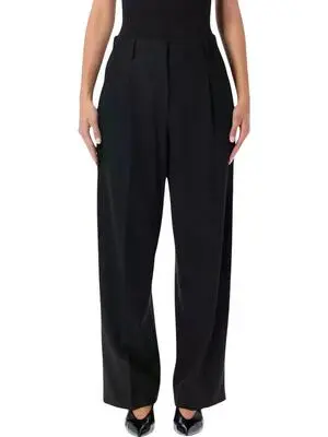 BY MALENE BIRGER Pleated Trousers - Black