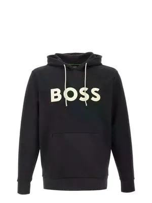 BOSS Logo Hoodie - Black