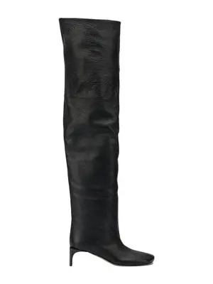Max Mara 45mm Over-the-knee Boots - Black
