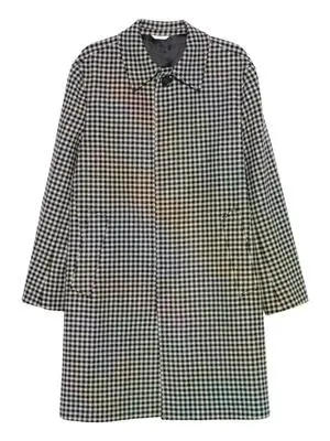 MANUEL RITZ Houndstooth Pattern Coat
