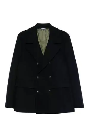 MANUEL RITZ Double-breasted Coat - Black