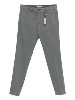 MANUEL RITZ Pleated Skinny Trousers - Grey