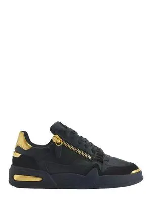 GIUSEPPE ZANOTTI Zip-detail Sneakers - Black