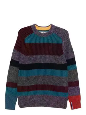 Barbour Striped Jumper - Purple