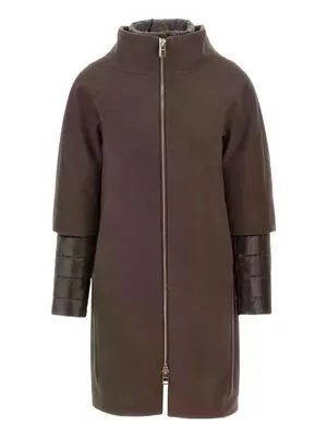 Herno Long-sleeve Coat - Brown