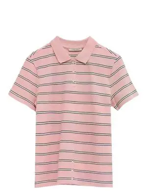 PALOMA WOOL Striped Polo Top