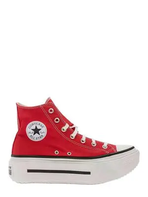CONVERSE Lift Double Stack Platform Sneakers - Red