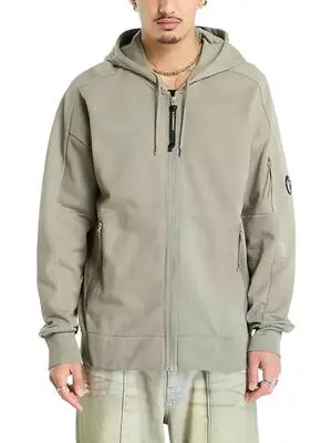 C.P. COMPANY Full-zip Hoodie - Grey