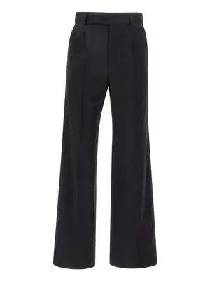 Emporio Armani Pleated Trousers - Black