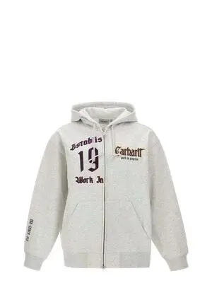 Carhartt Work In Progress Hooded Sweatshirt - Grey