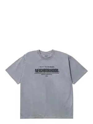 NEIGHBORHOOD Logo-print T-shirt - Gray