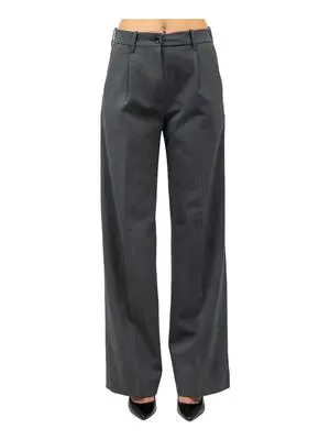 NINE:INTHE:MORNING Pleated Trousers - Grey