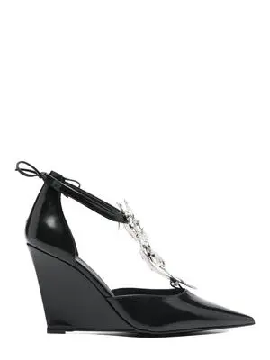 COPERNI 95mm Dragon Wedge-Heel Pumps