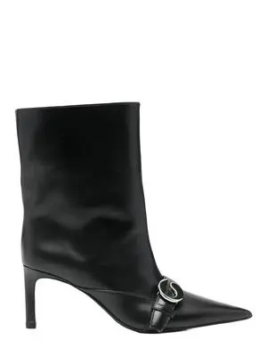 Coperni 75mm Belted Boots - Black