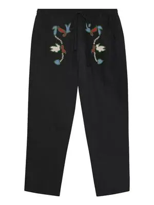 BAZISZT Drawstring Trousers - Black