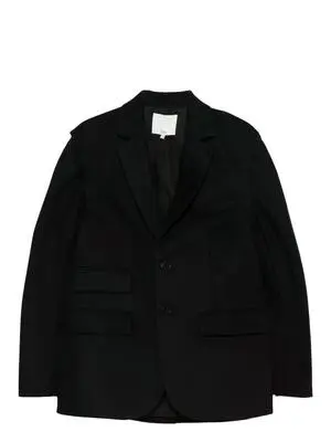 Tibi Wool-blend Blazer - Black