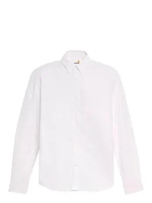 Timberland Oxford Button-down Long-sleeve Shirt - White