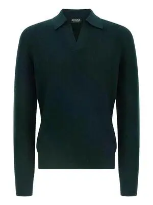 Zegna Jacquard Oasis T-shirt - Green