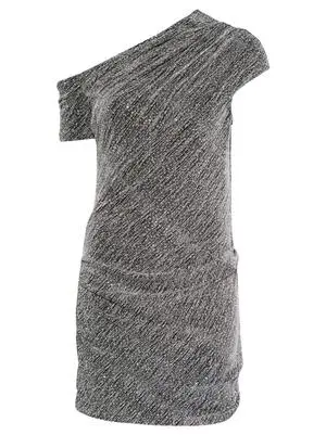 IRO PARIS Nalone One-shoulder Dress - Grey