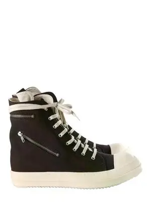 Rick Owens Cargo High-top Sneakers - Brown