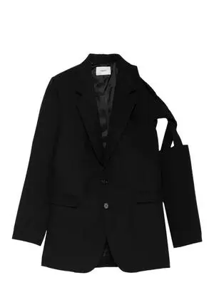 Coperni Cut-out Detail Blazer - Black