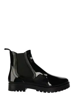 Hugo Logo-plaque Chelsea Boots - Black