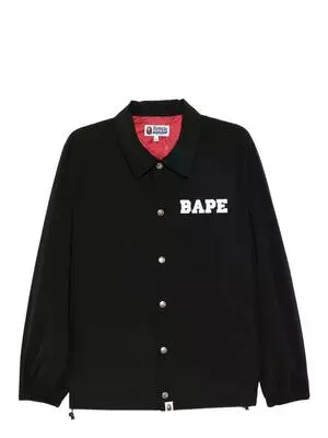 A BATHING APE Logo-printed Jacket - Black