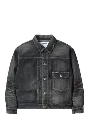 NEIGHBORHOOD Buttoned Denim Jacket - Grey