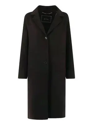 Kiton Button-fastening Cashmere Coat - Brown