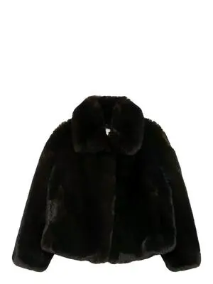 VANESSA BRUNO Classic-Collar Shearling Jacket