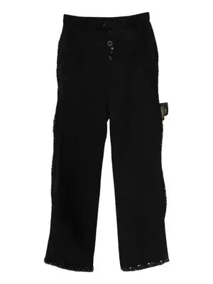 UNDERCOVERISM Glitter-embellished Trousers - Black